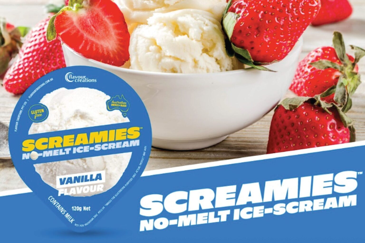 SCREAMIES Protein Chocolate | Australian No-Melt Ice-Scream